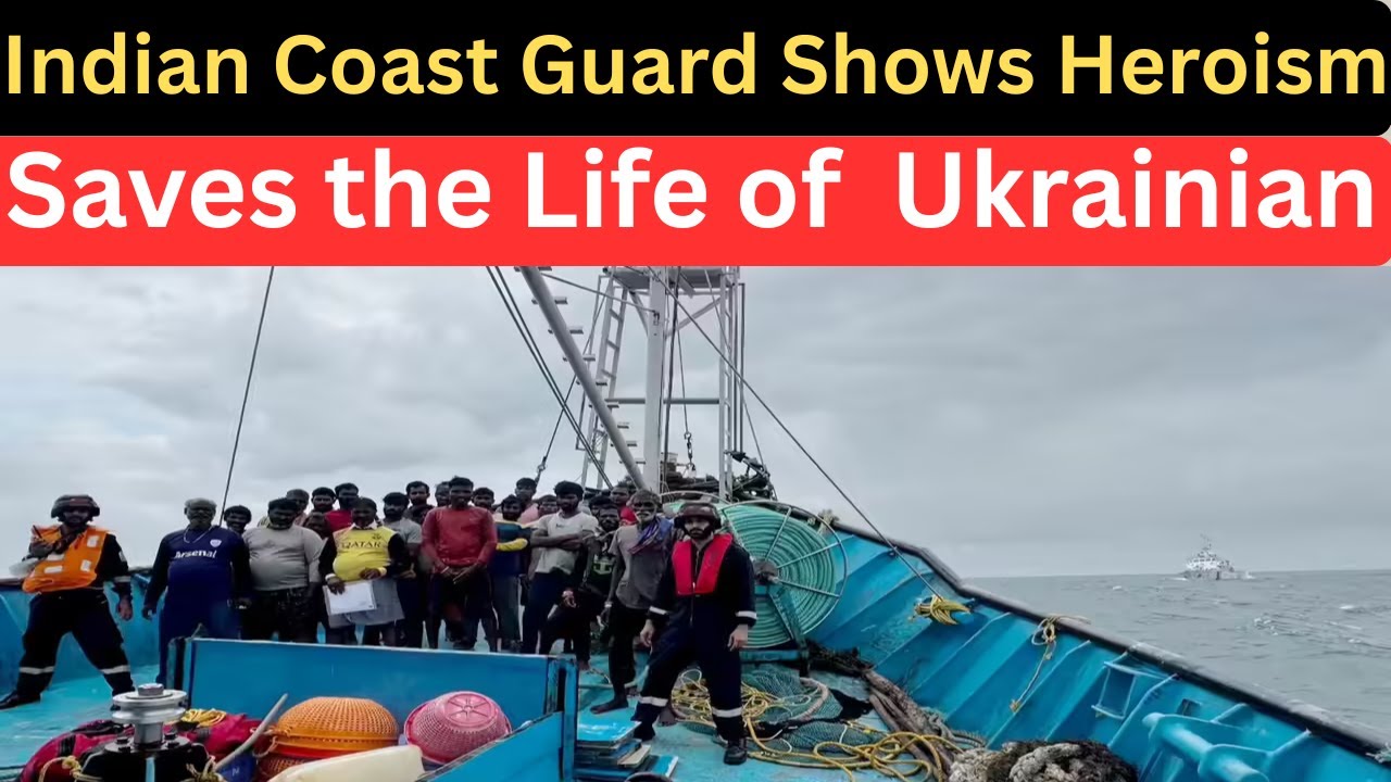 Indian Coast Guard Shows Heroism, Saves the Life of a 62 Year Old ...