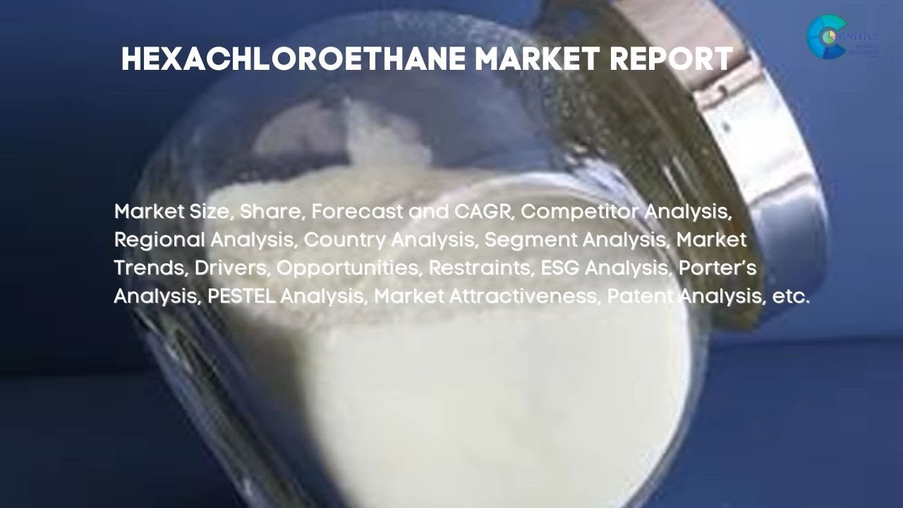 Hexachloroethane Market Report 2024 - YouTube