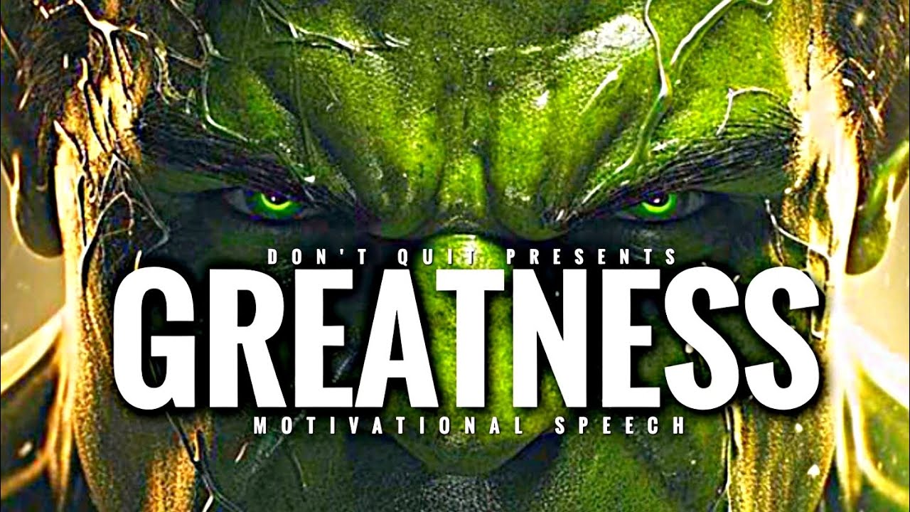 GREATNESS - 1 HOUR Motivational Speech Video | Gym Workout Motivation ...