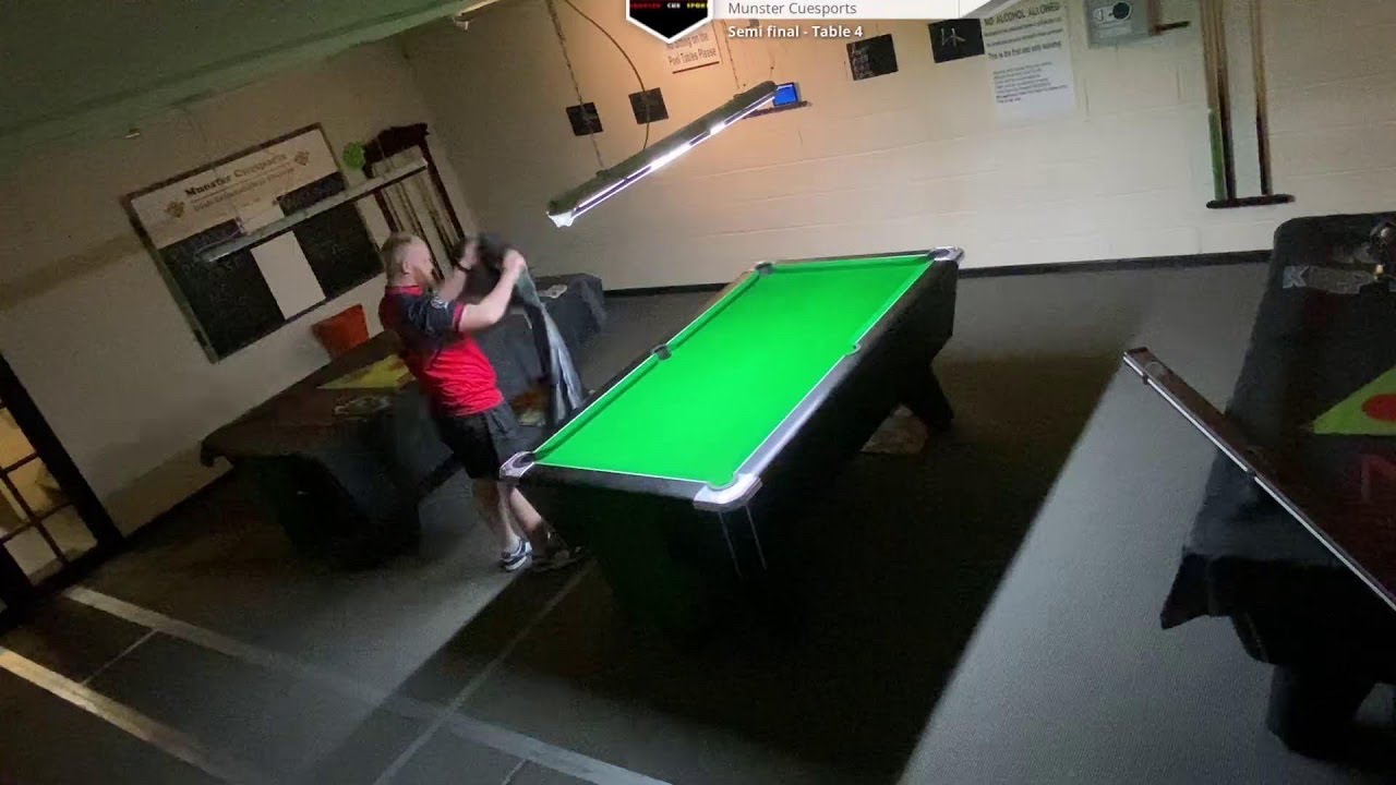 Munster Cuesports tables 3/4 - YouTube