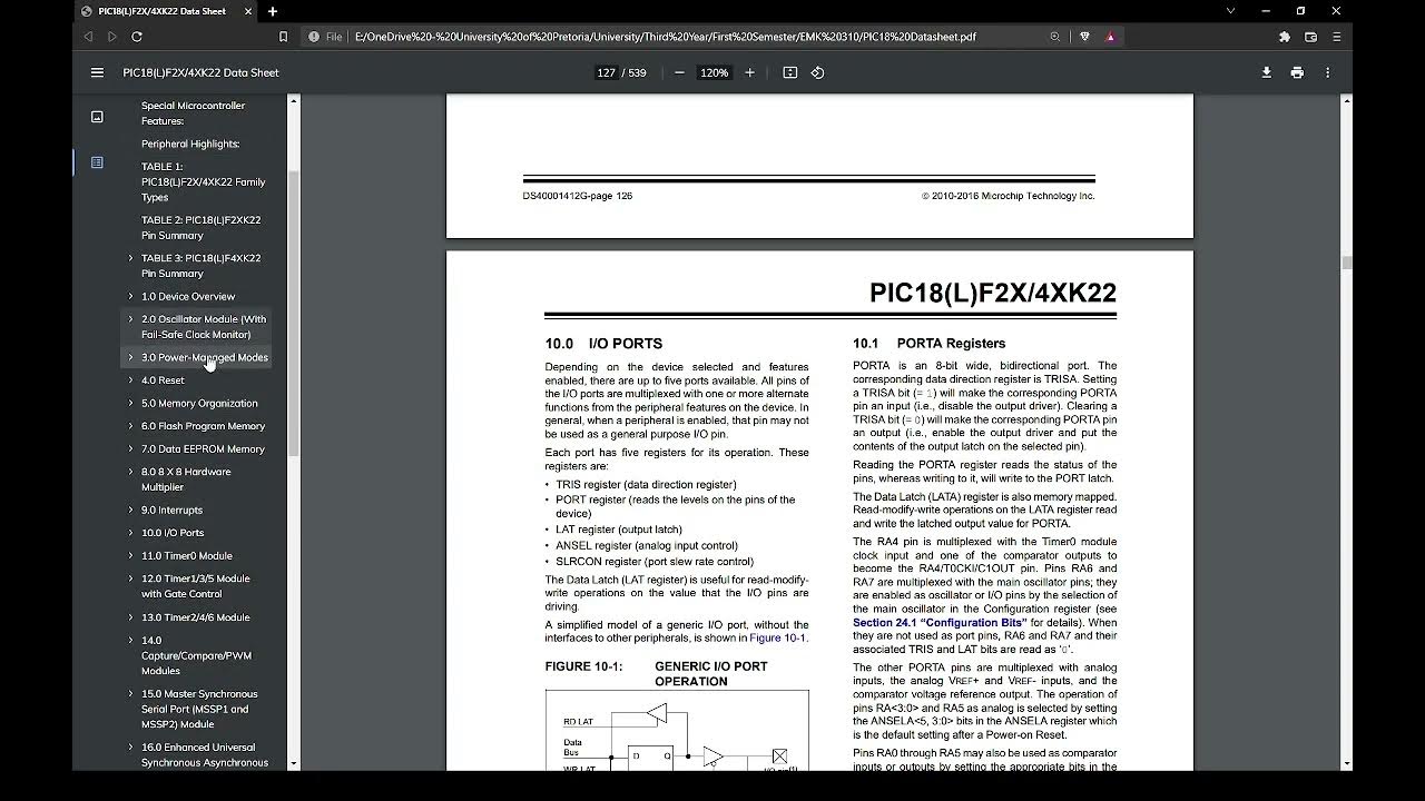 PIC18F45K22 - Adjusting Clock Frequency in Assembly - YouTube