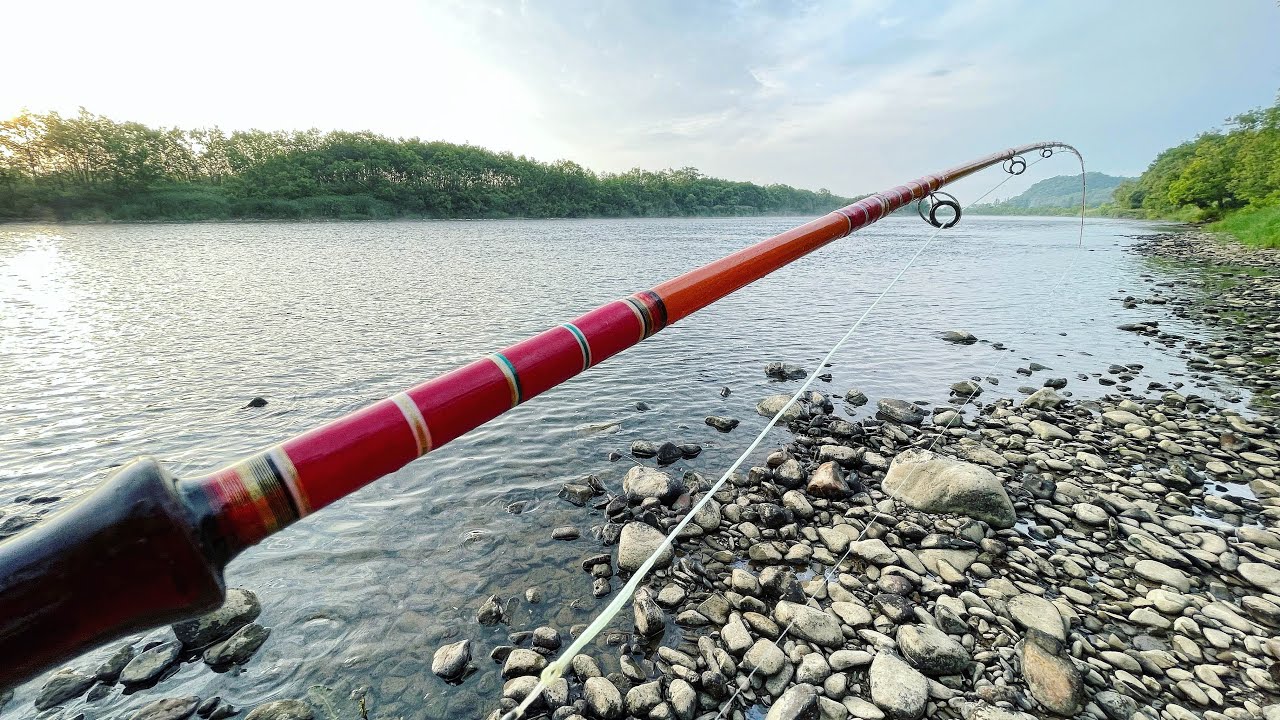 Teshio river Hokkaido 天塩川 本流レインボー / slow fishing - YouTube
