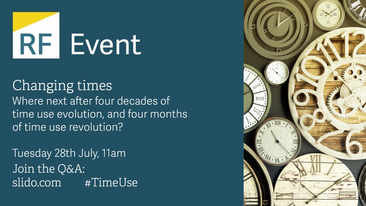 Changing times: Where next after four decades of time use evolution ...