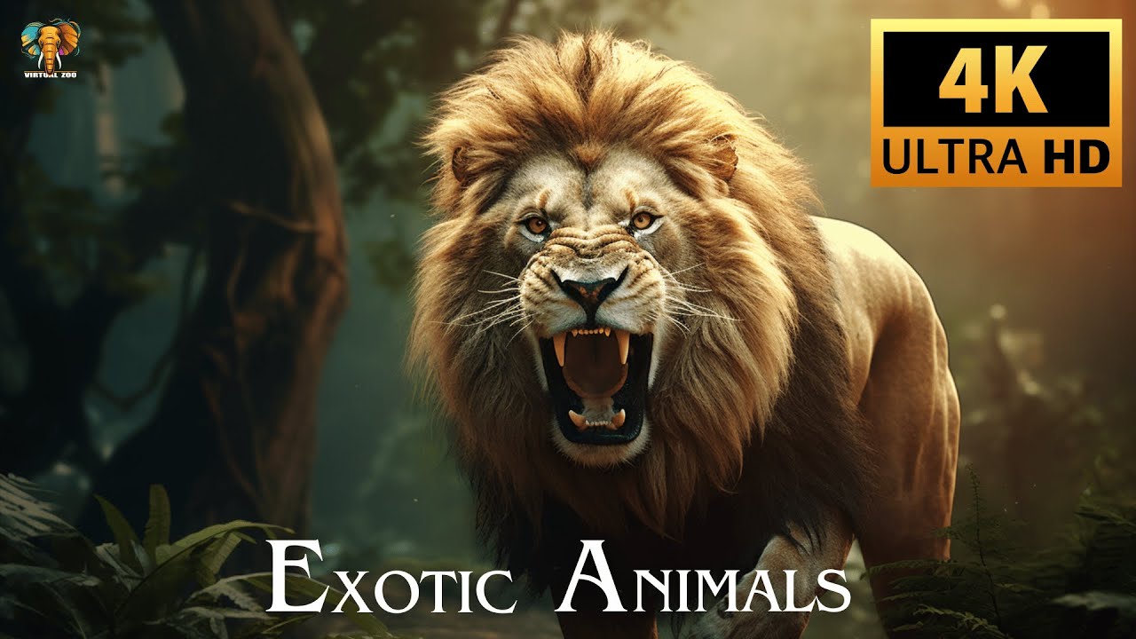 Beautiful Animals Video Documentary 4K - YouTube