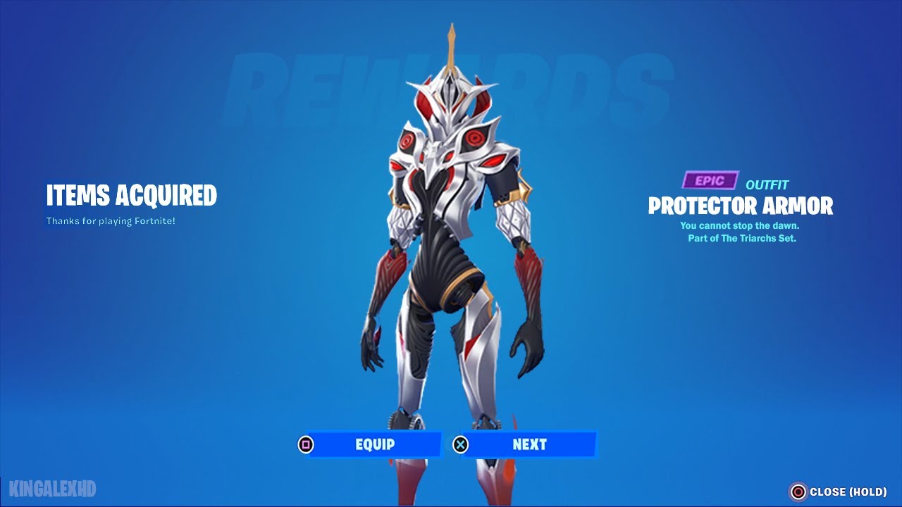 How To Get Protector Armor Style NOW FREE In Fortnite! (Triarch Aurora ...