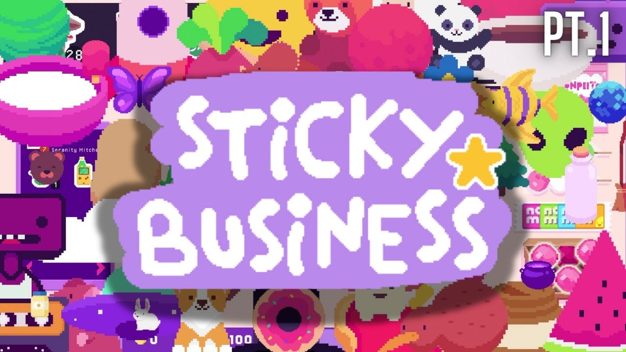 Let's Play Sticky Business | pt.1 | Run A Shop & Create Your Own ...