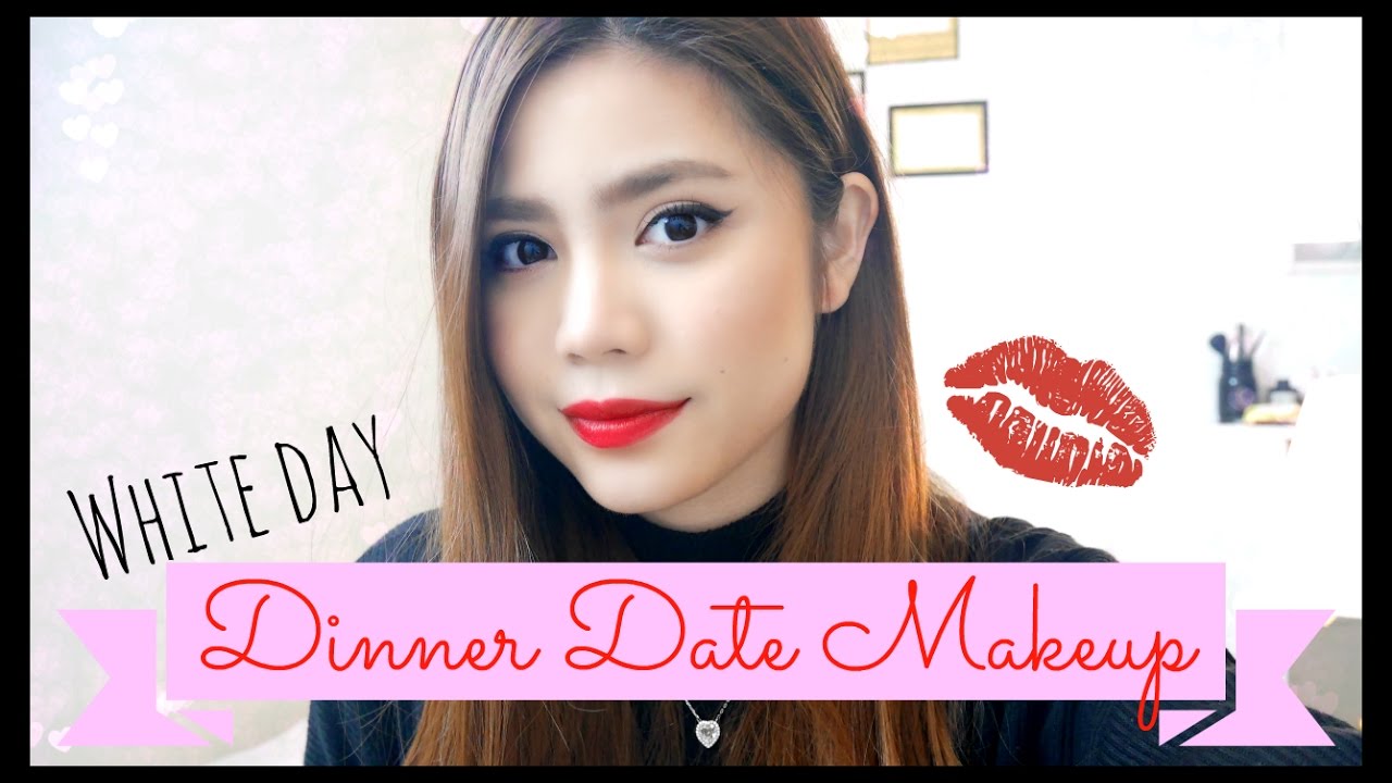 ディナーデートメイク♡♡*Eng Sub*Dinner date makeup - YouTube