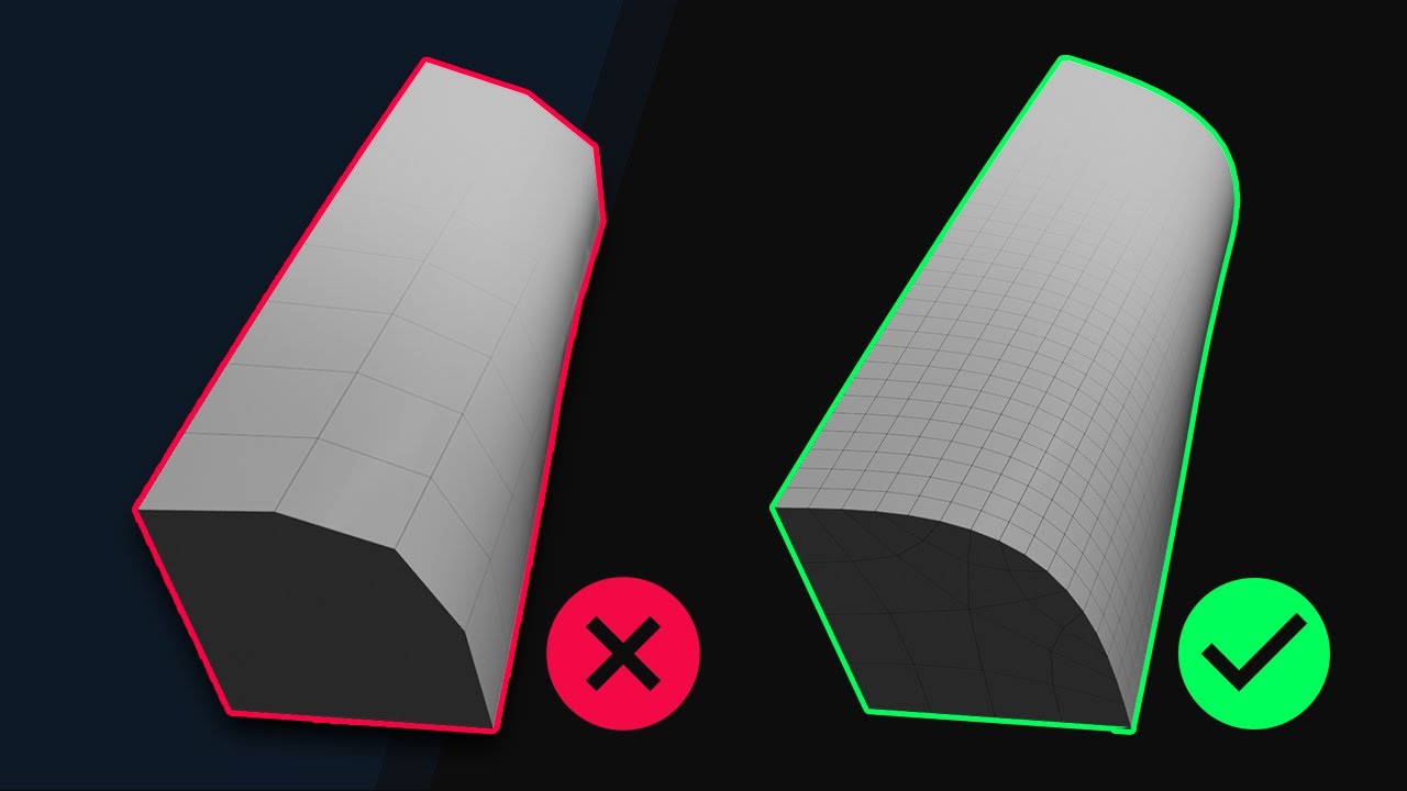 3 Topology Tips in Maya To Become a Better 3D modeller - YouTube