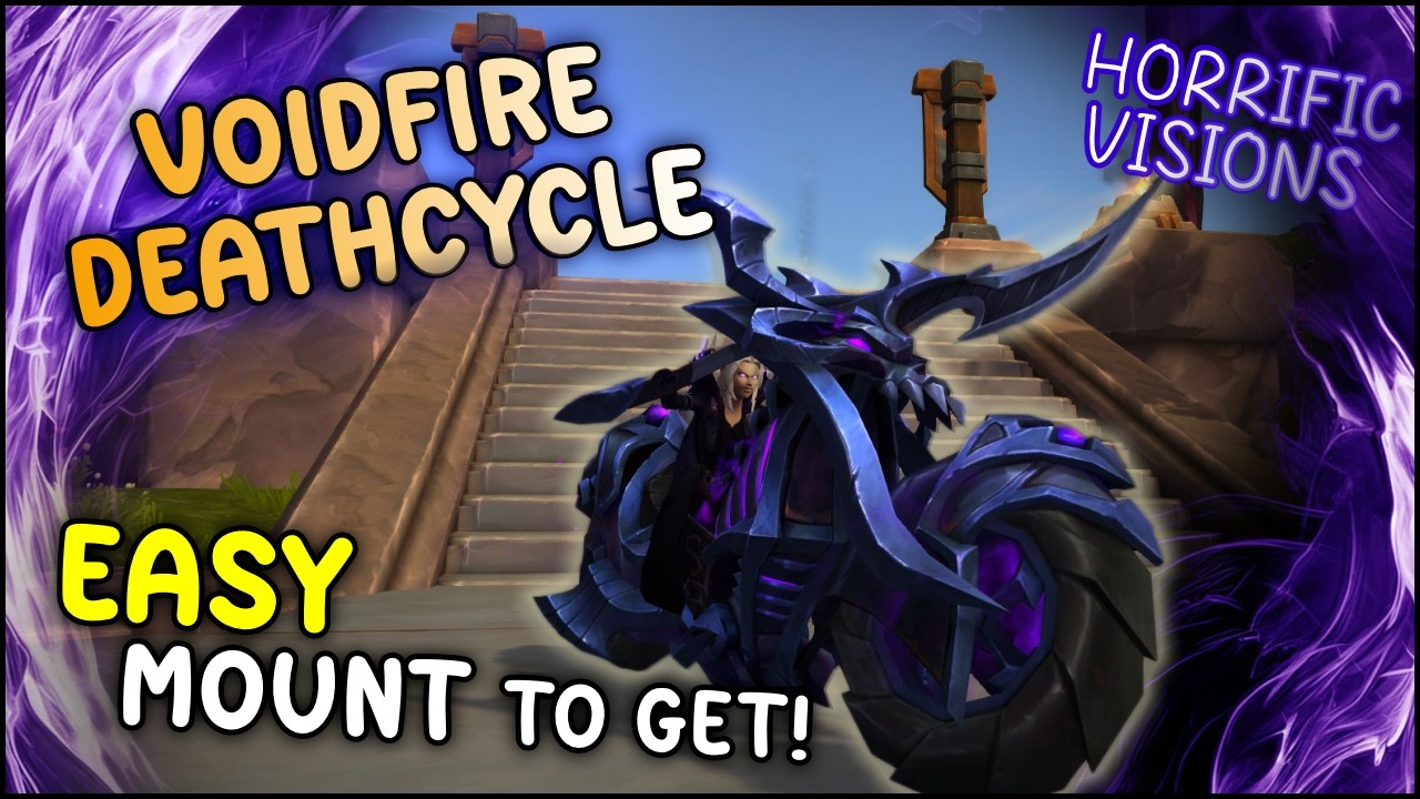 Easiest Way to Get the Voidfire Deathcycle Mount! (Horrific Visions) - YouTube
