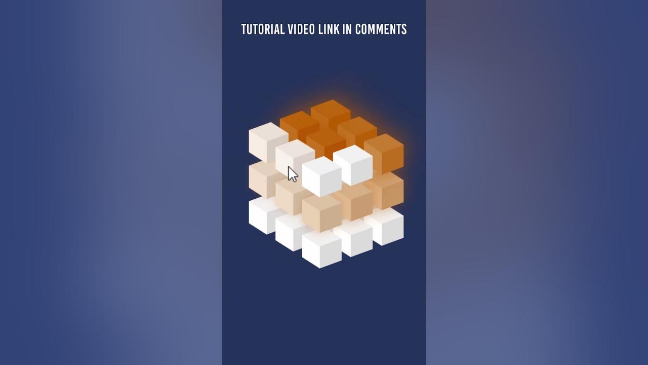 Css Only Cubes Hover Effects Shorts Youtube