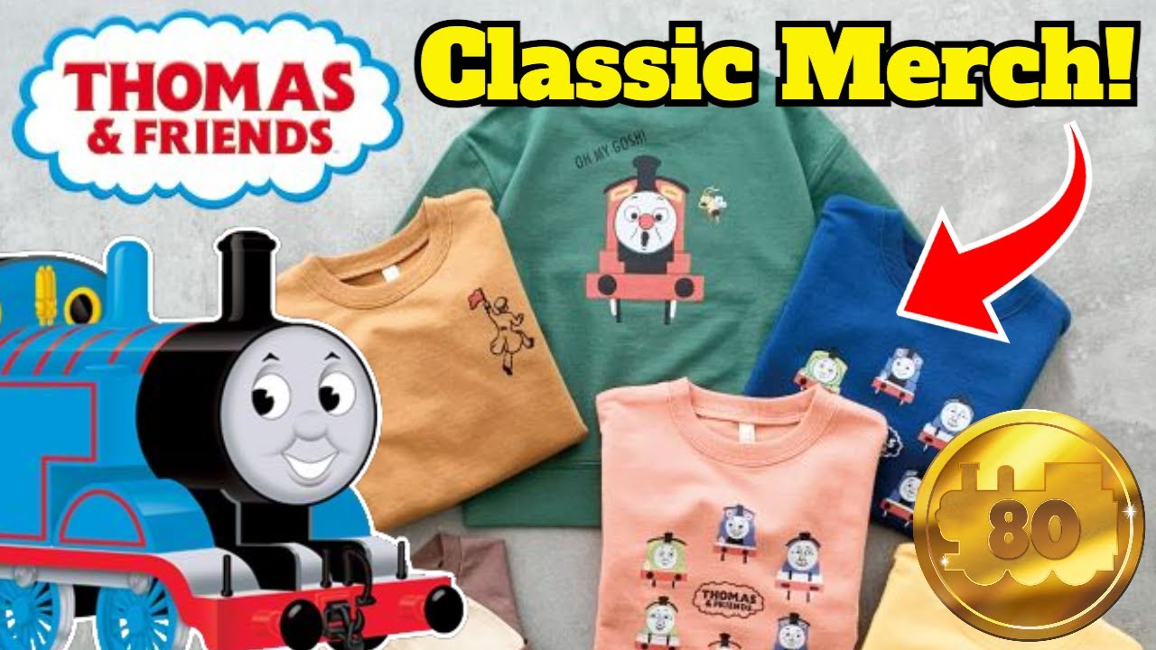 CLASSIC Thomas and Friends 80th Anniversary Clothing Revealed! (2026 ...