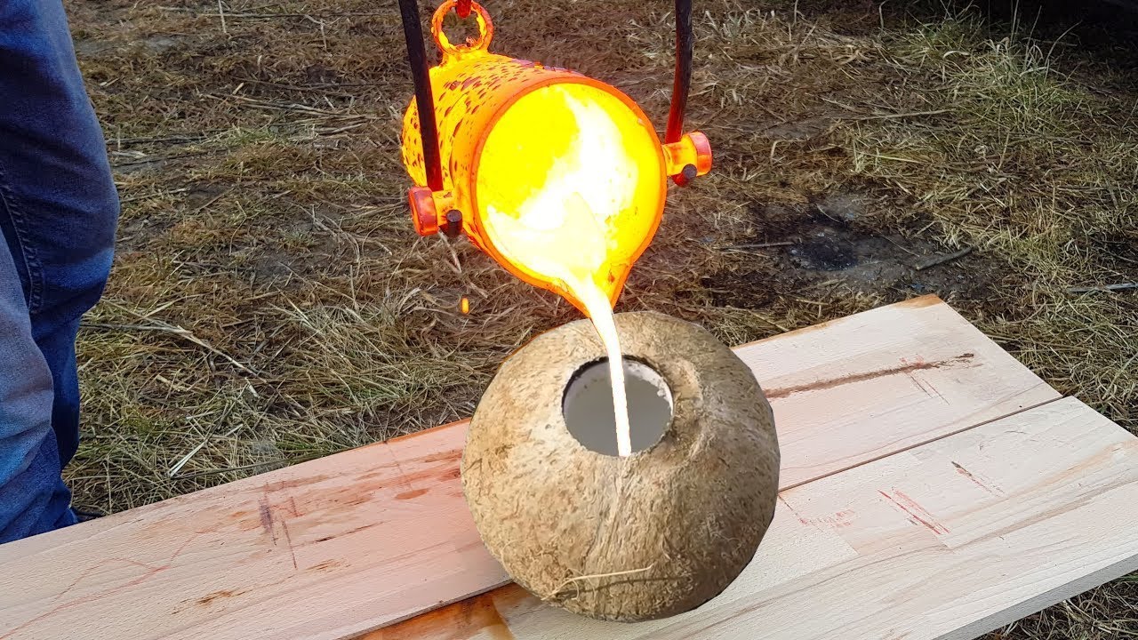EXPERIMENT: LAVA vs COCONUT - YouTube