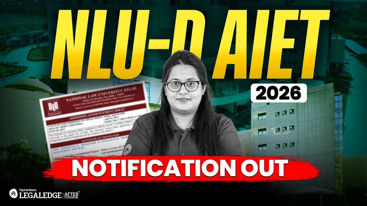 AIET NLU-D 2026 Notification OUT | Eligibility, Dates, Syllabus ...