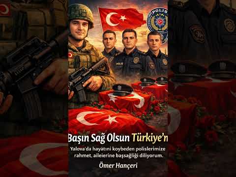 BAŞIN SAĞ OLSUN TÜRKİYE'M...! #terör #lanetolsun #ölüm #şehit #ömerhançeri #keşfetteyiz #shorts