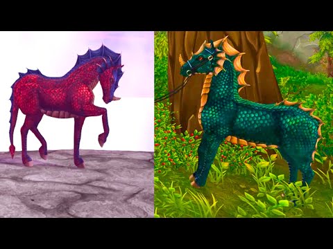 Magic Color Change Dragon Horses + Pets Star Stable Online Update