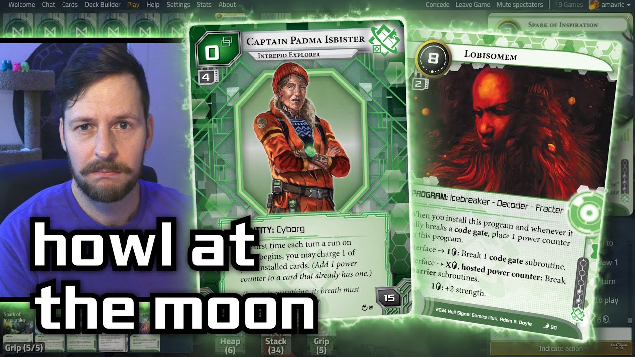 The Moon, It Calls - Android: Netrunner // LIVE - YouTube