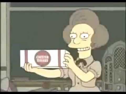 Have a cigarette to calm your nerves... "The Simpsons" - YouTube