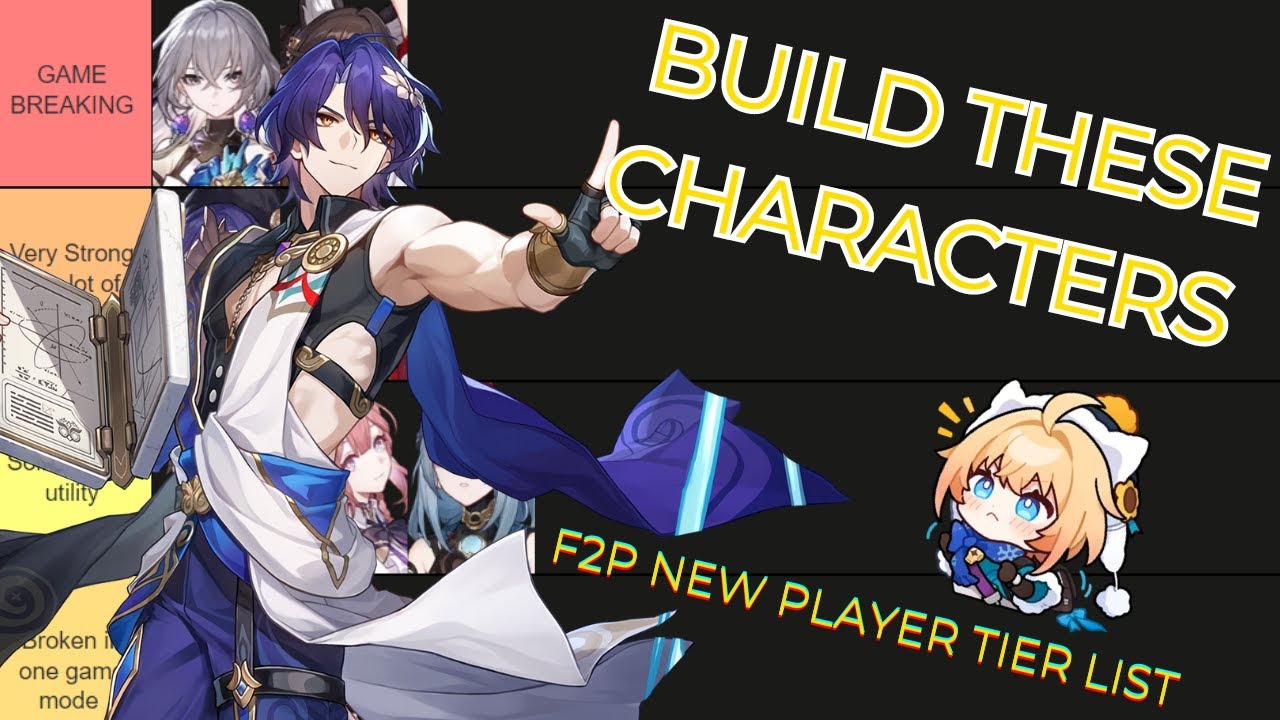Best Characters to BUILD as NEW PLAYER Honkai Star Rail - YouTube