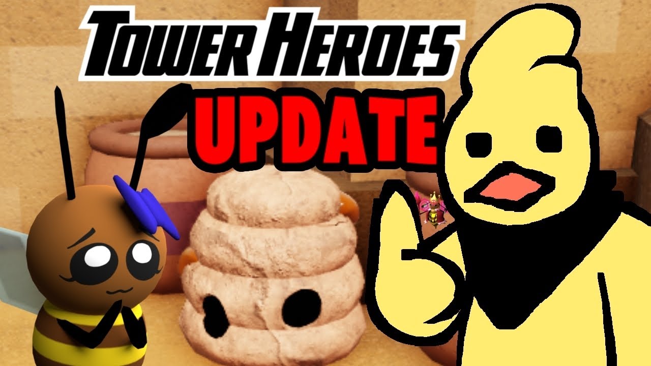 Tower Heroes BEE UPDATE LIVE!!! (it may be peak) - YouTube