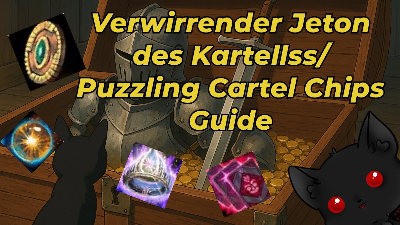 Verwirrender Jeton des Kartells/Puzzling Cartel Chips Guide! Woher? Was ...