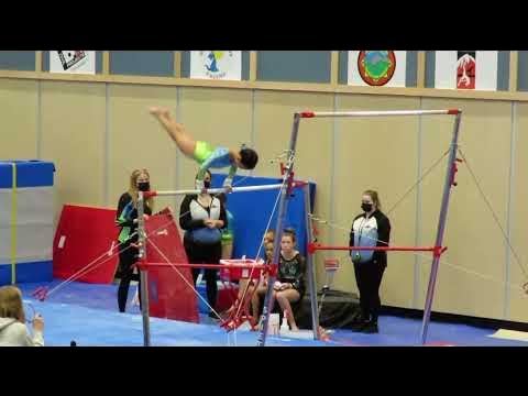 My Xcel Gold bar routine - YouTube