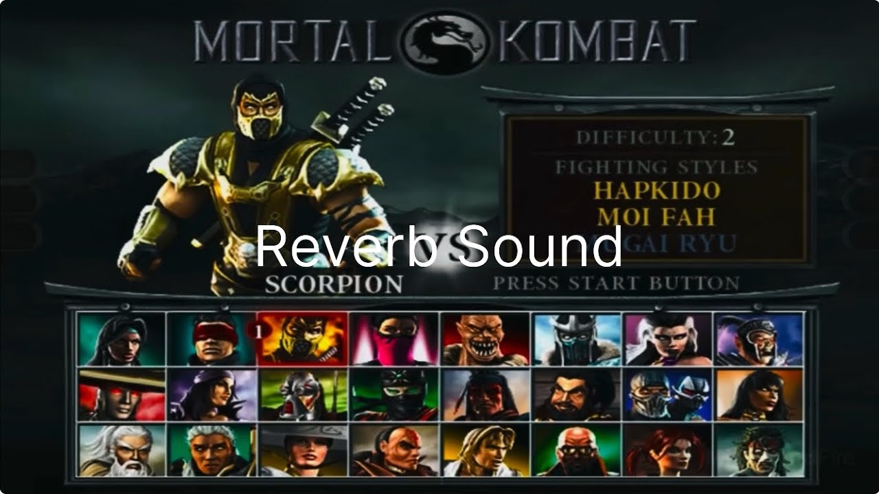 Mortal Kombat Deception Character Select Theme Edited (with reverb ...