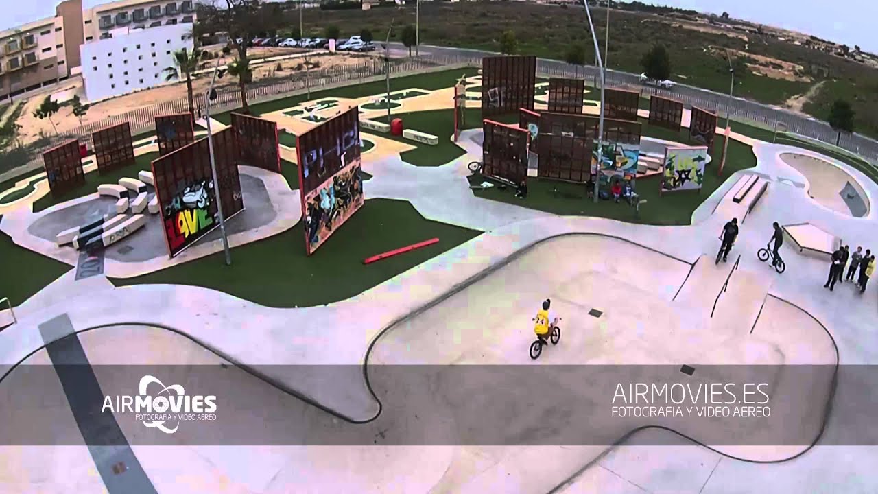 AIRMOVIES - SKATEPARK SAN PEDRO DEL PINATAR. - YouTube