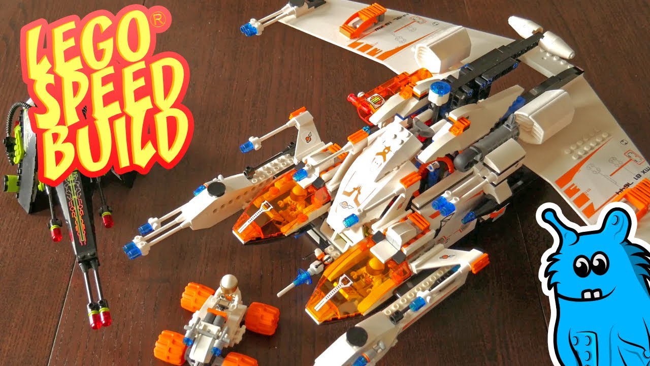 LEGO 7644 Mars Mission MX 81 Überschall Raumschiff Speed Build deutsch ...