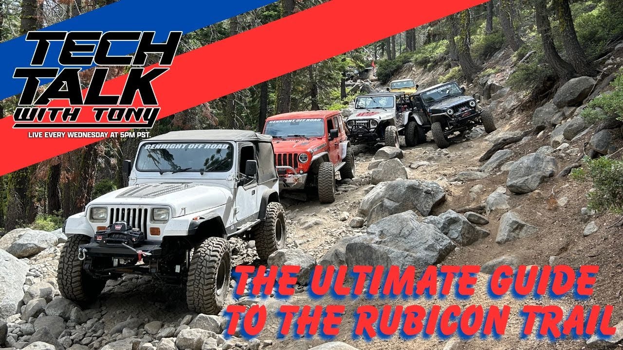 The ULTIMATE Guide To The RUBICON TRAIL! Planning A Trip To The Rubicon ...