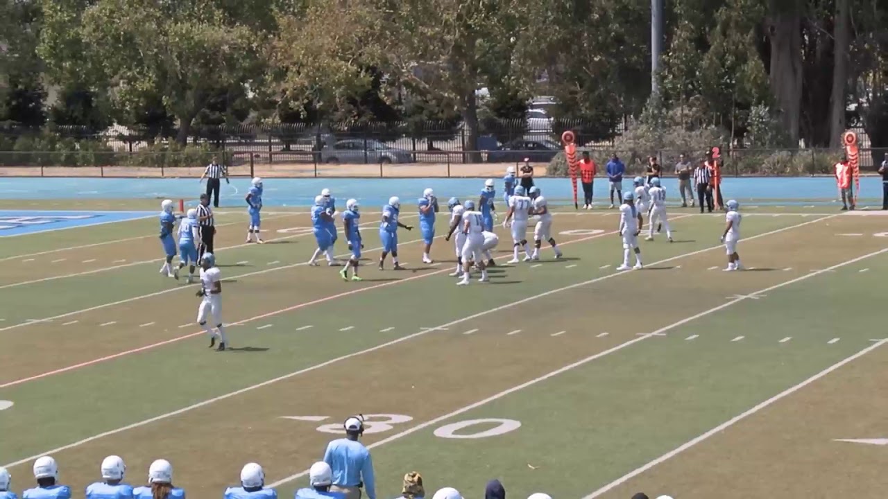 9/1/18 Cabrillo Seahawks vs Contra Costa Comets Football - YouTube