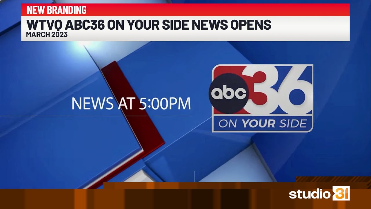 WTVQ ABC36 On Your Side News Opens, 3/2023 (New Branding) - YouTube
