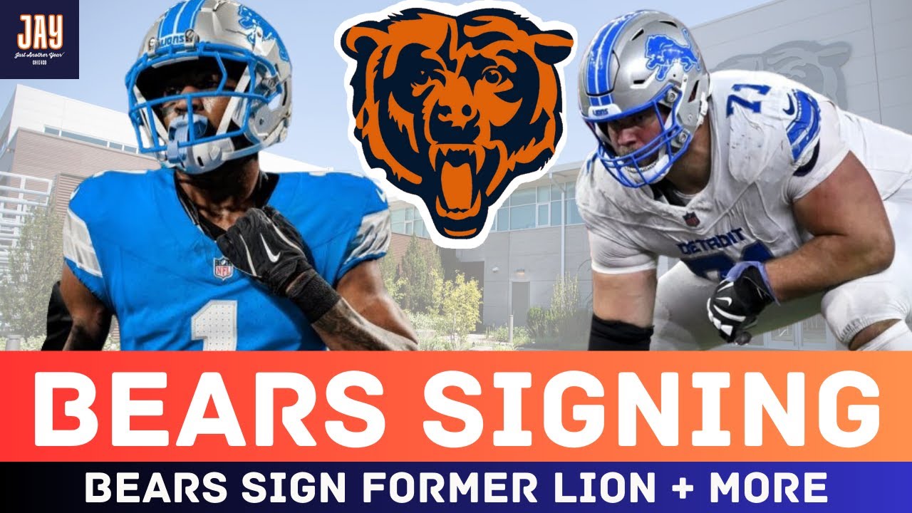 Chicago Bears SIGN Former Lions WR + 3 Lions On Bears Free Agent Radar ...