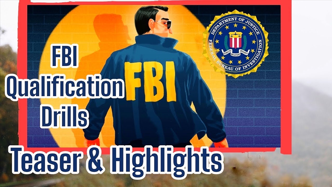FBI Qualification Drills “Teaser & 2nd person view Highlights” - YouTube