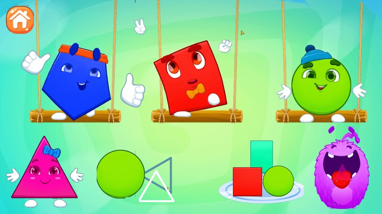 Baby Panda: Learning Academy - Lesson 1 - Learn Shapes with Smart ...