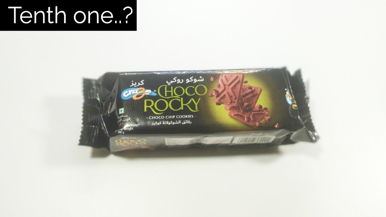 Craze Choco Rocky,the tenth one.... #food #foodie - YouTube