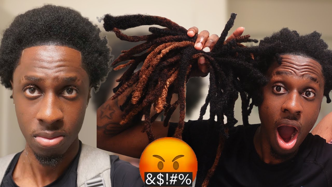DAY 1 WITHOUT MY DREADS...I MISS THEM :( - YouTube