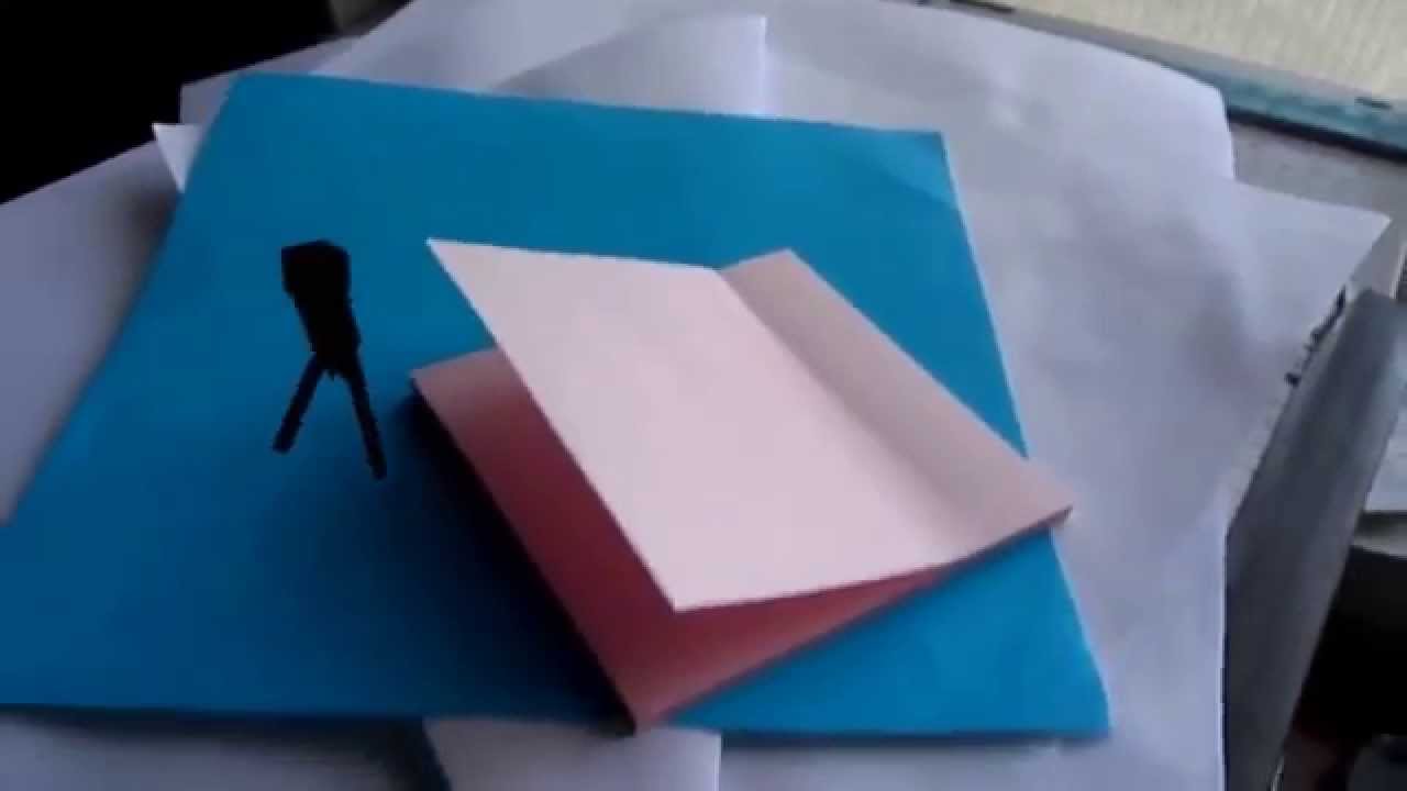 Enderman Origami - YouTube