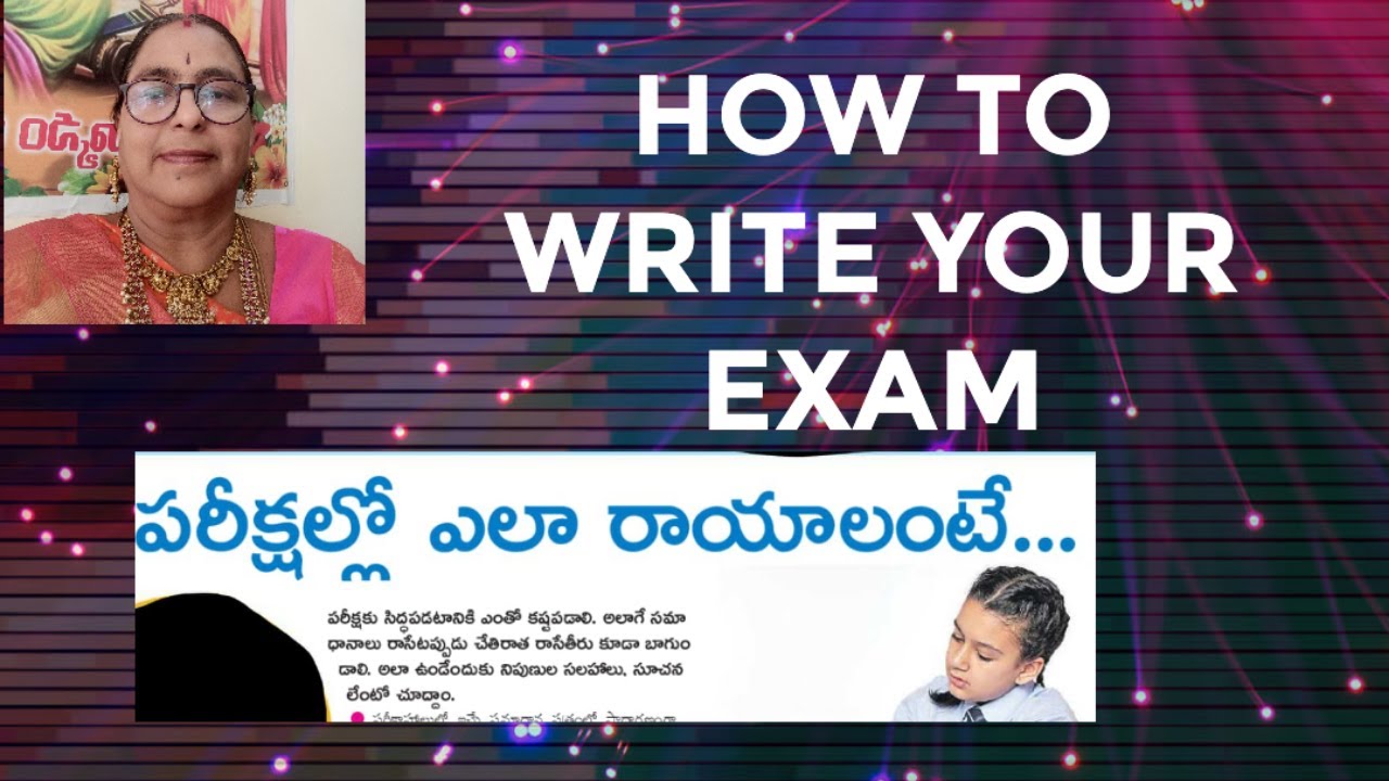 HOW TO WRITE your EXAM # writen skils - YouTube