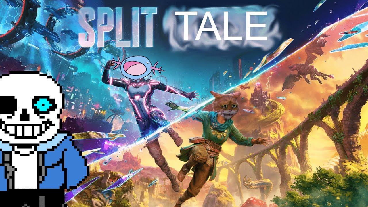 this is definitely undertale (its split fiction) AND FROST IS HERE ...