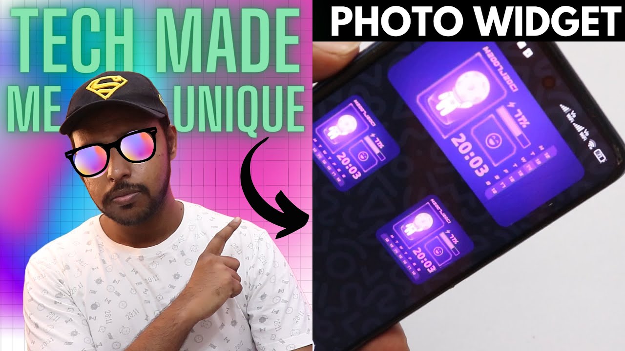 magic widget | photo widget | best android apps - YouTube