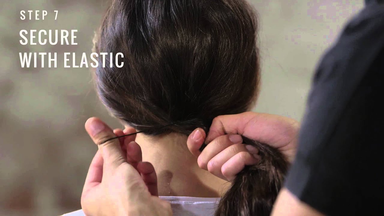 How To: Undone Low Ponytail - YouTube