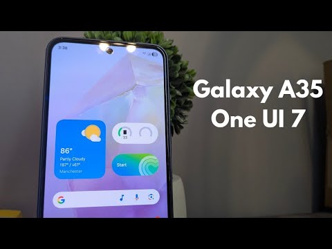 Galaxy A35 One UI 7. How does it run? - YouTube