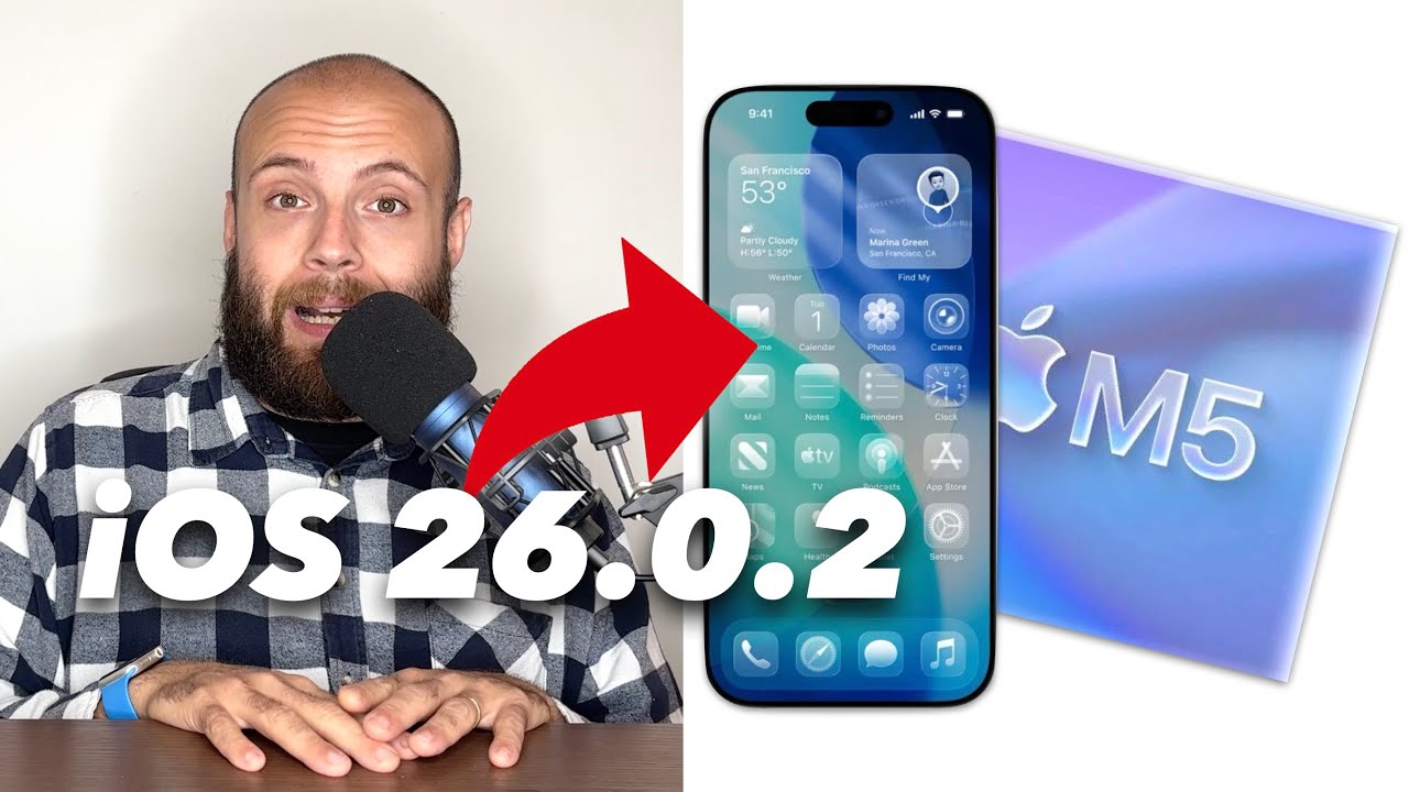 APPLE: PRONTO iOS26.0.2 - ARRIVA iPAD PRO M5, MACBOOK PRO M5, VISION ...