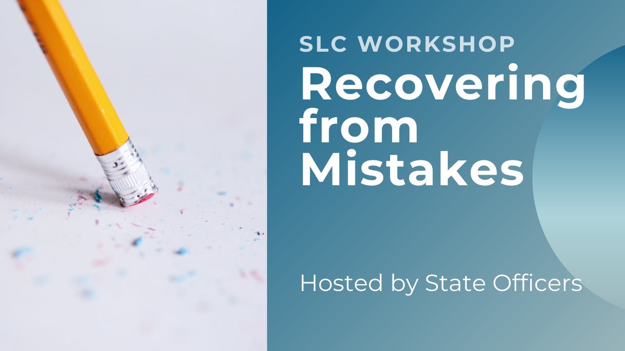 Recovering From Mistakes (Workshop) - YouTube