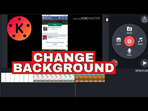 How to Change Background of Photo in KineMaster 2025?