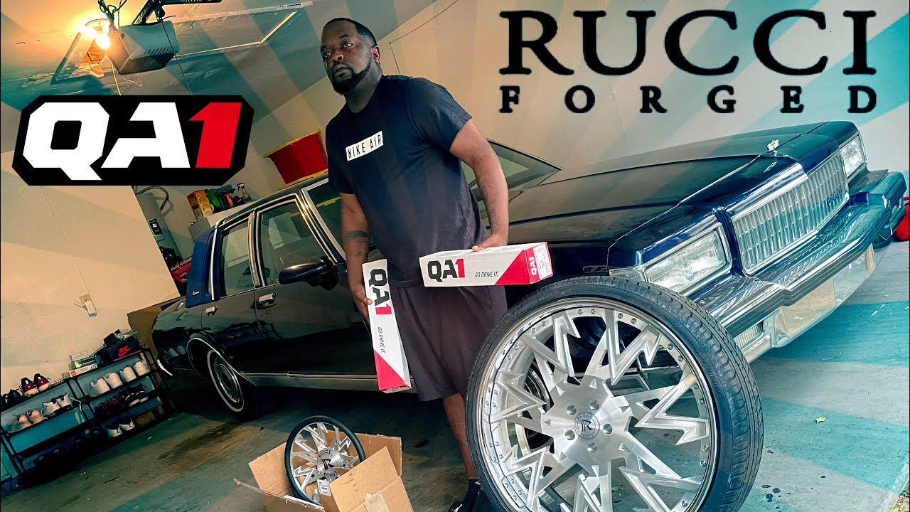PUTTING 26 INCH RUCCI’S & QA1’S ON MY BOX CHEVY - YouTube