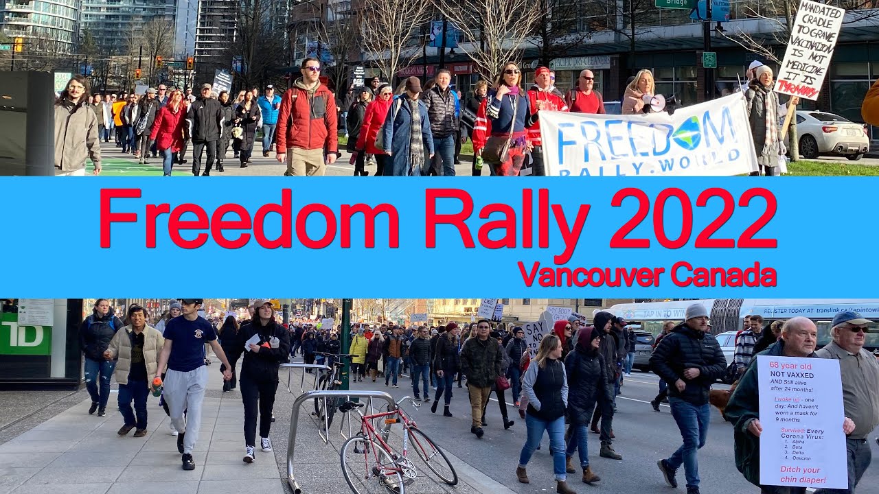 Freedom Rally in Vancouver - YouTube