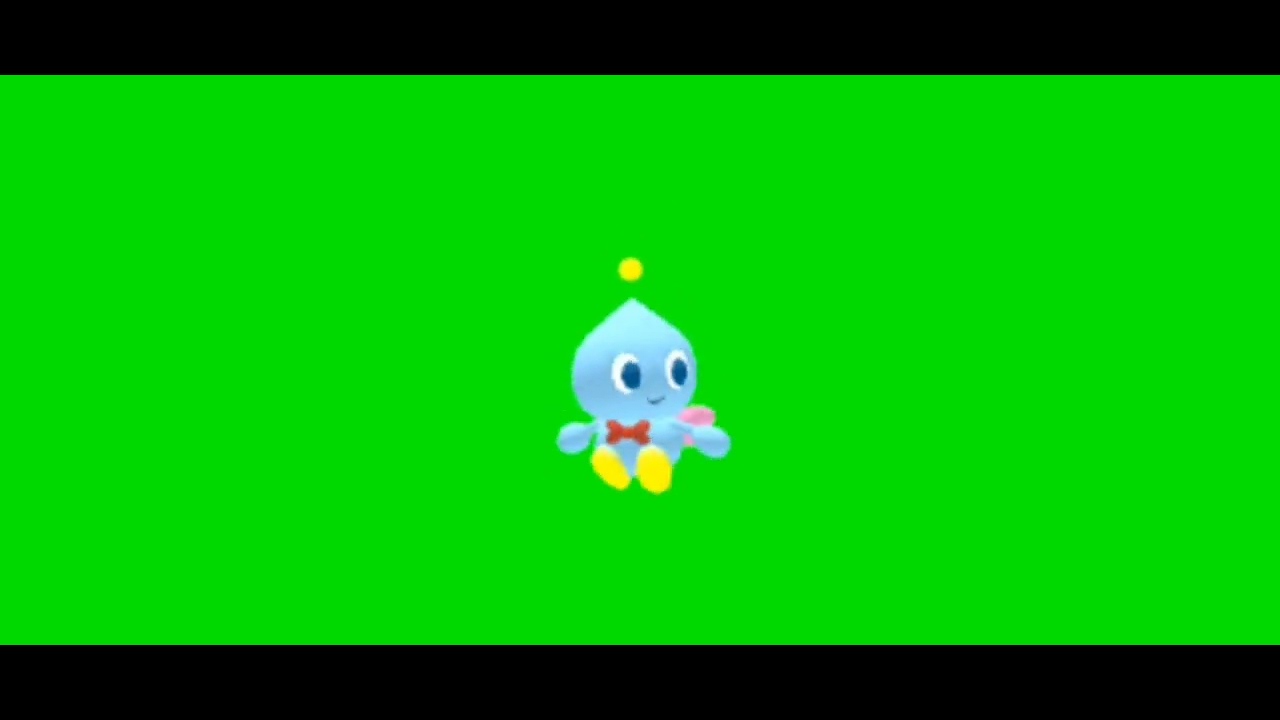 Cheese the chao green screen - YouTube