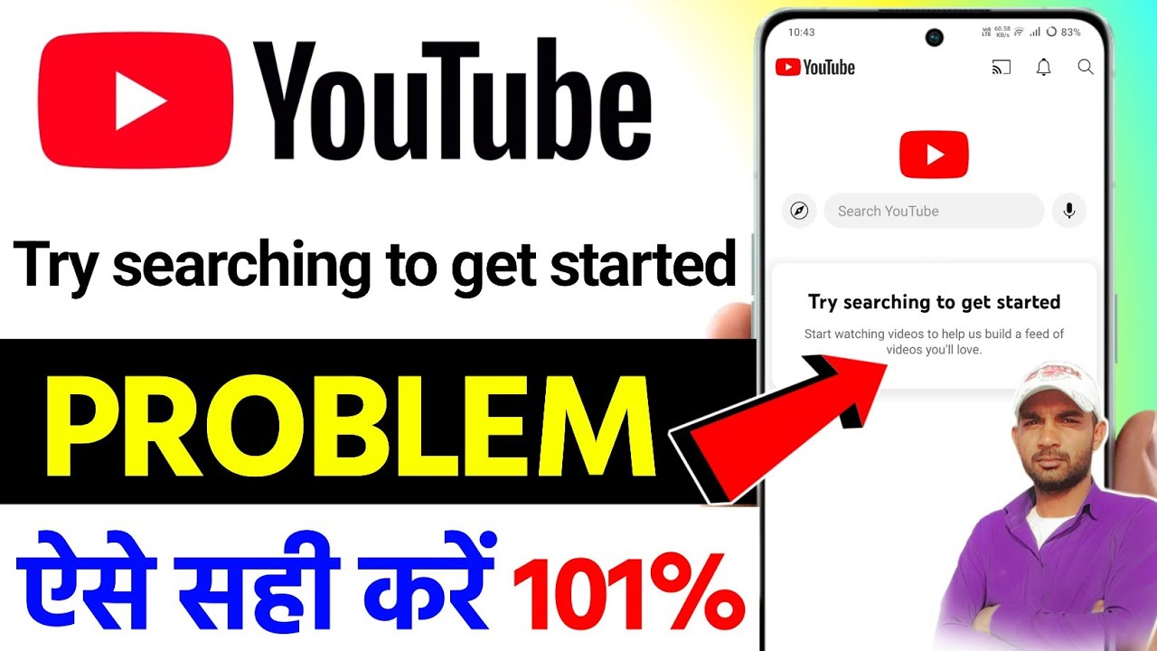 Try Searching To Get Started Youtube Problem How To Solve Youtube Try Searching To Get Started