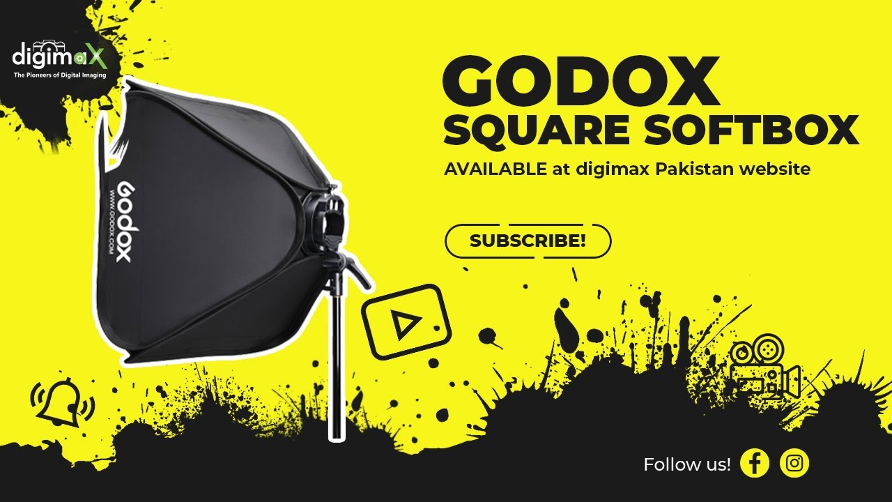 GODOX SQUARE SOFTBOX | UNBOXING | SETUP - YouTube